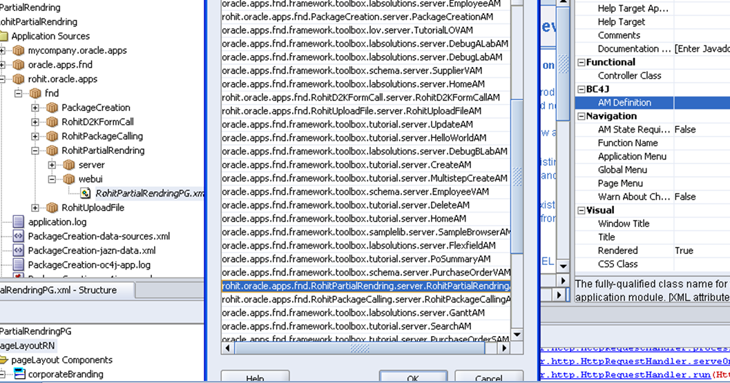 Oracle Applications Blog Part2 Partial Rendering In Oaf Page