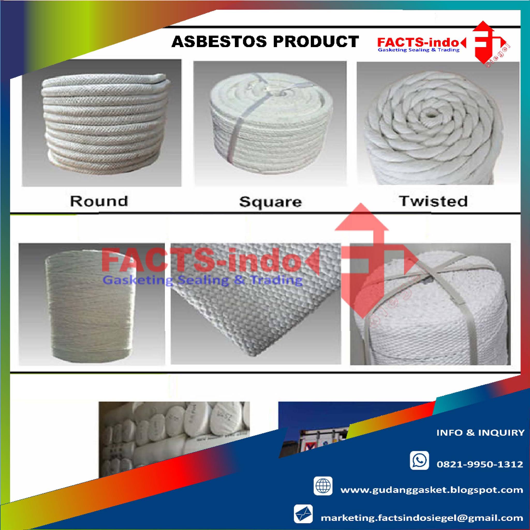 JUALDAN TERIMA PESANAN ASBESTOS BRAIDED SQUARE PACKING