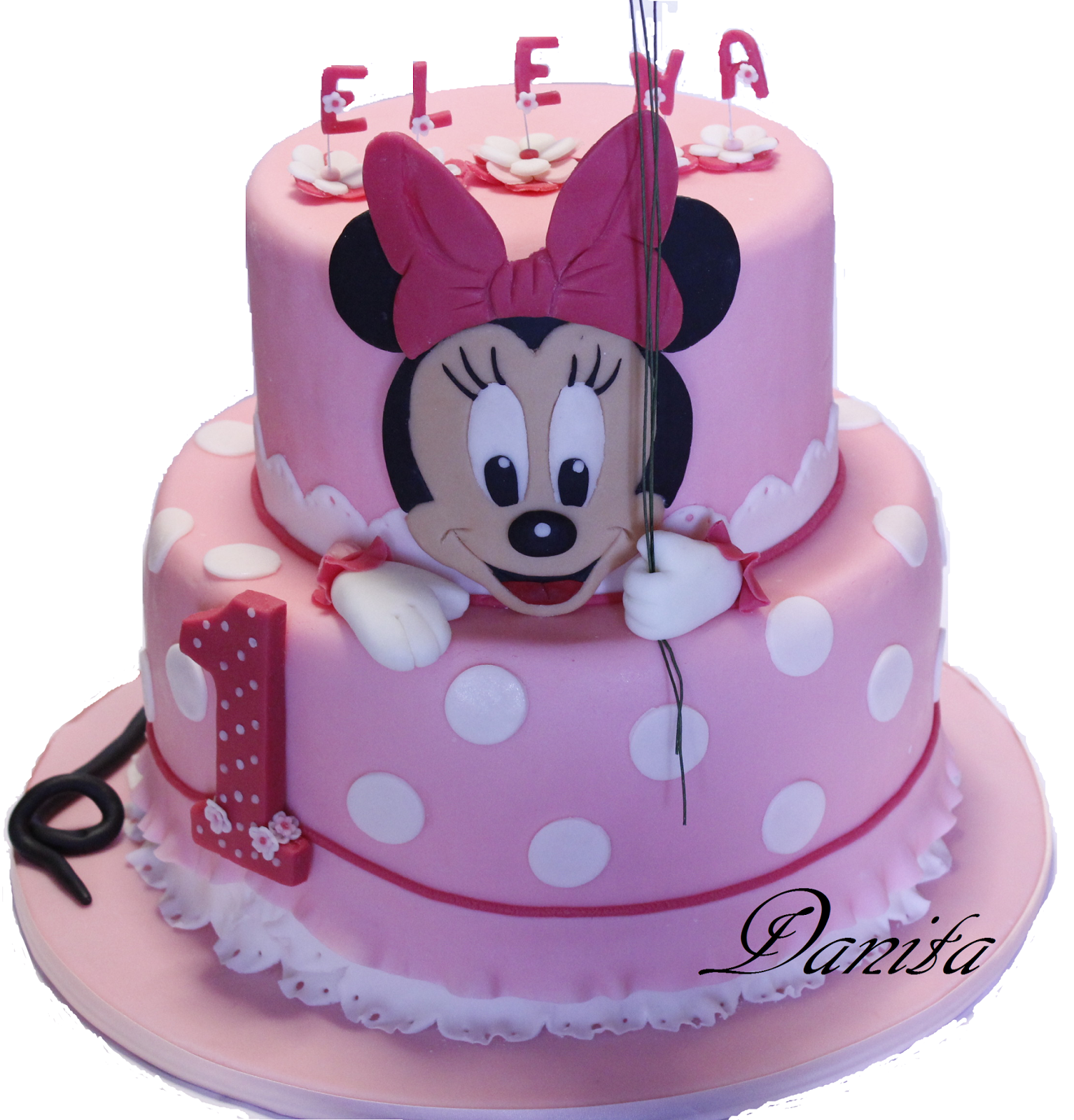 Le leccornie di Danita: Torta Minnie baby e dolcetti in tema
