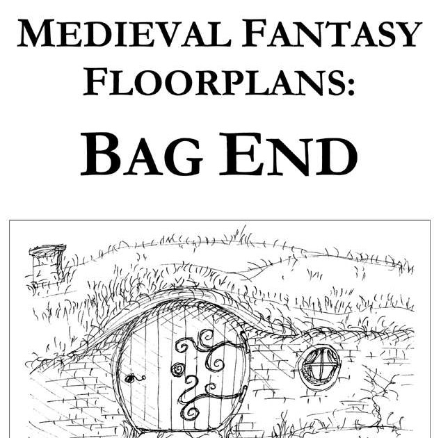 El Descanso del Escriba: Bag End Floor Plans of a hobbit house, de ...