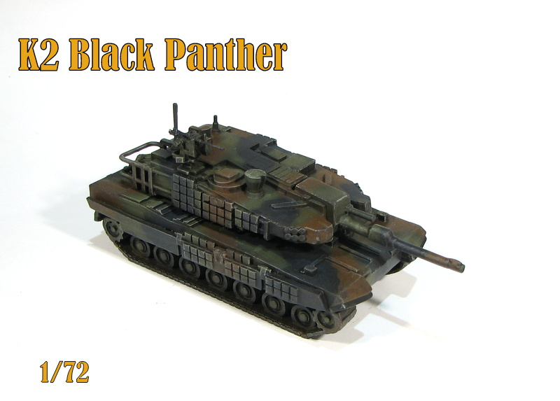 Gulumik Military Models: K2 Black Panther with CROWS II 1/72