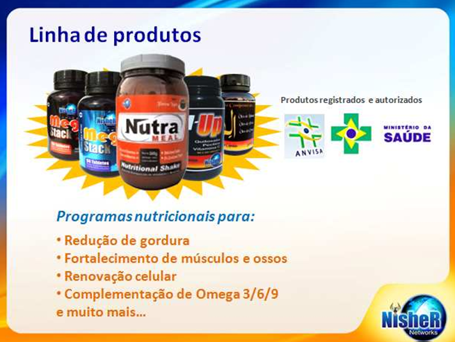Nisher Suplementos Nutricionais: Nisher Networks' Emagreça com Saúde e ...