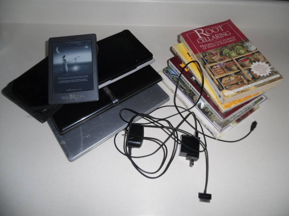 Poverty Prepping: Electronic books vs. print books, for information ...