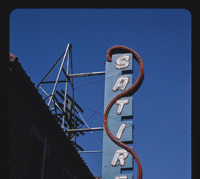 Colfax Avenue: Satire Lounge Sign