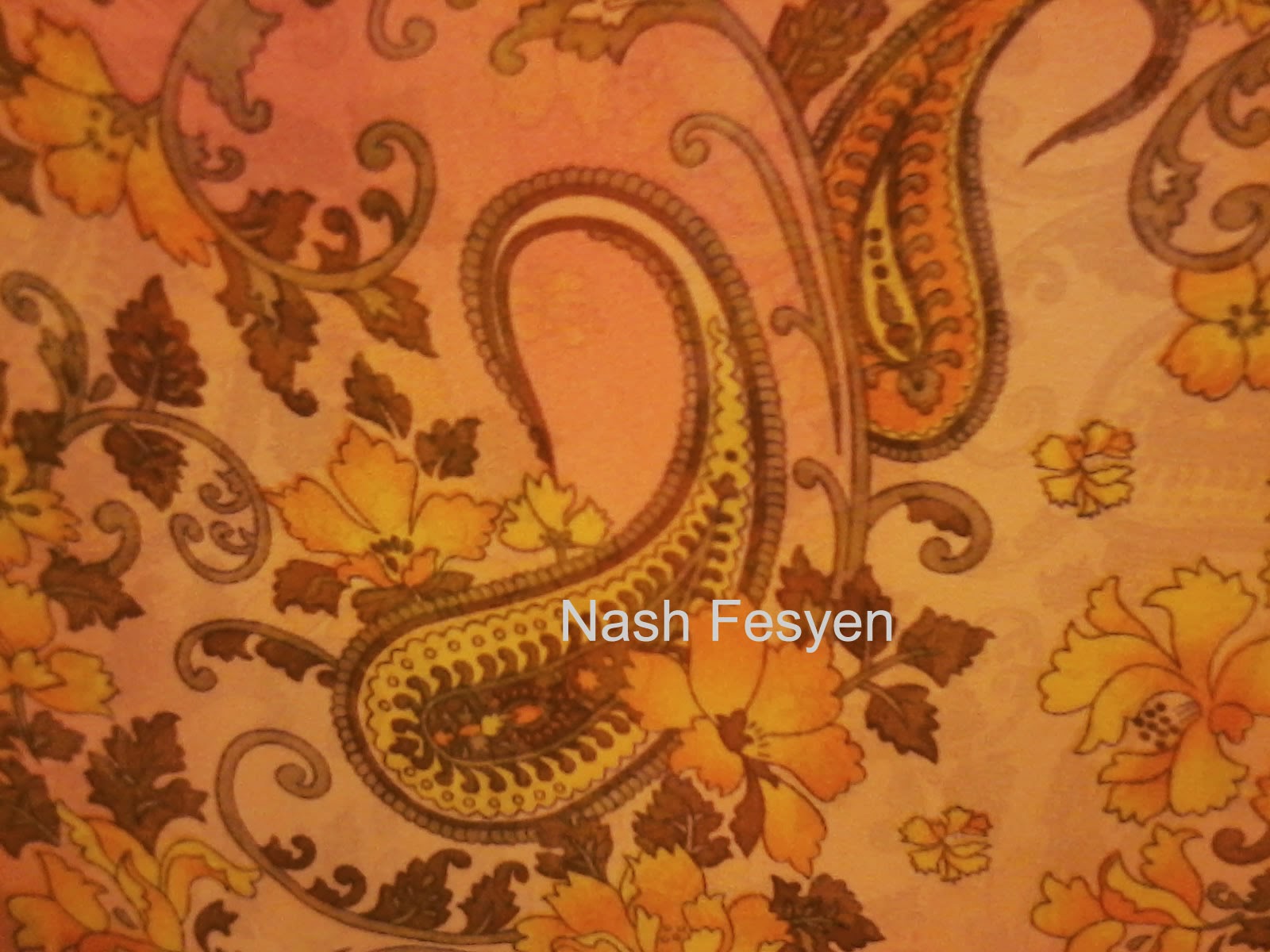 Nash Fesyen: Kenali Corak Paisley