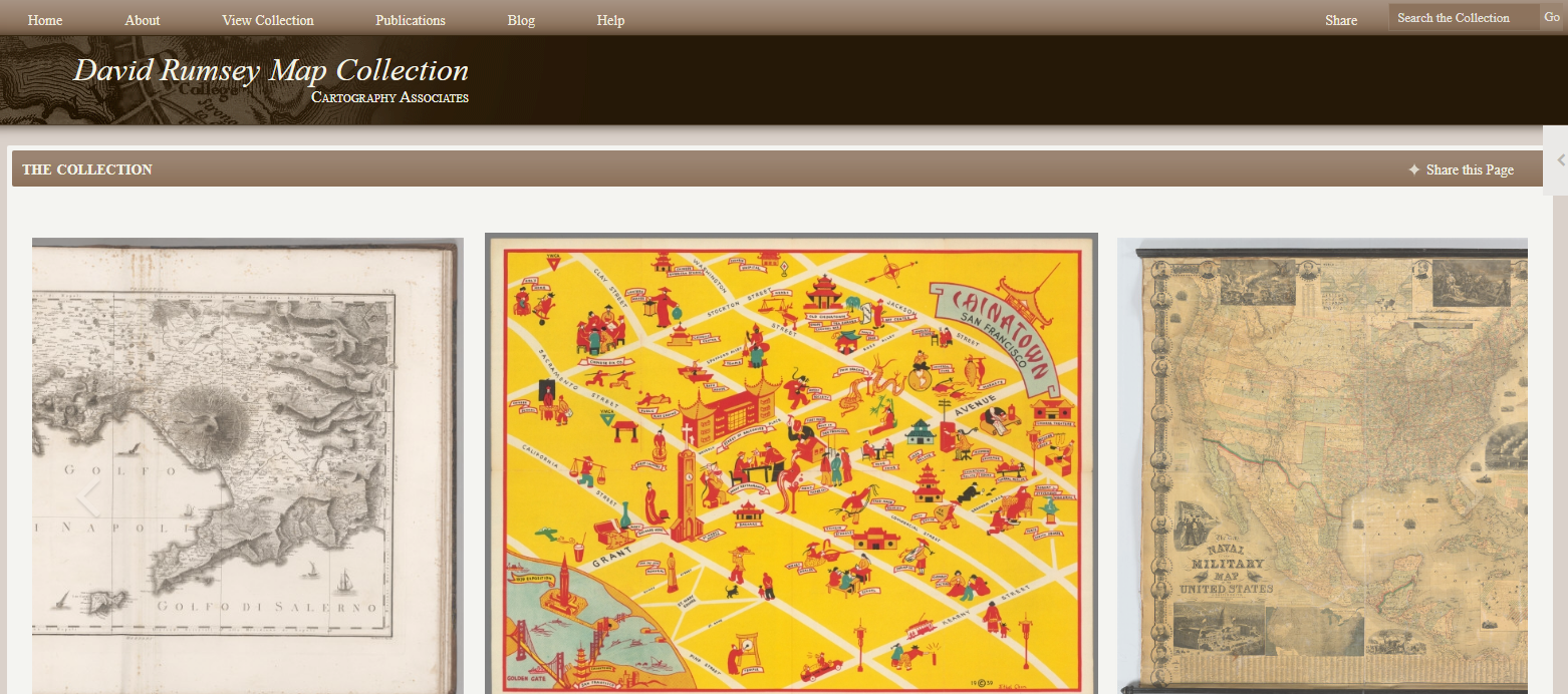 English Elda: The David Rumsey Map Collection