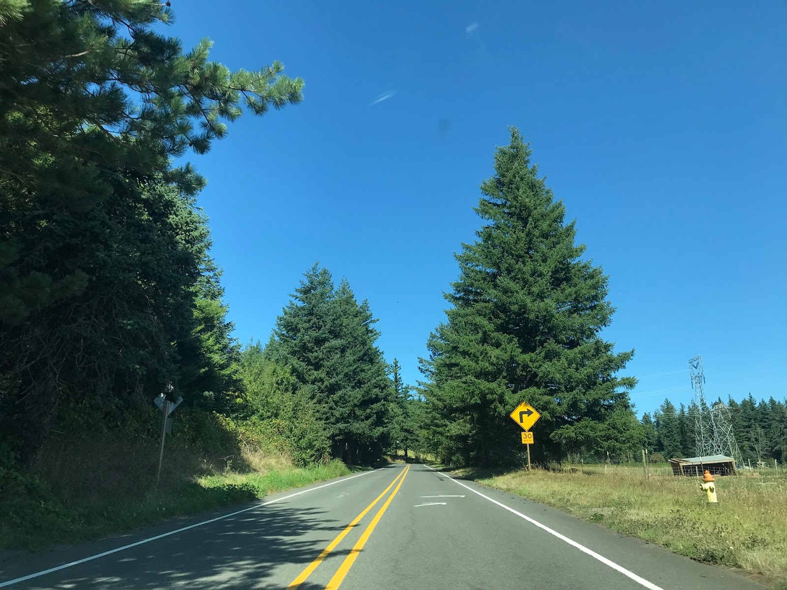 US Route 30/Columbia River Highway; old US 30 on the Historic Columbia ...