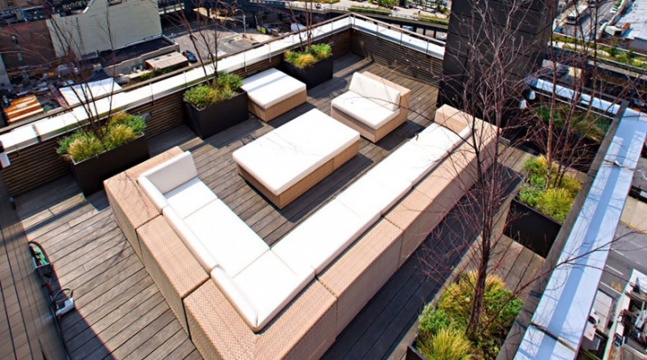 Decoration of a design apartment in the attic - Lady's Houses