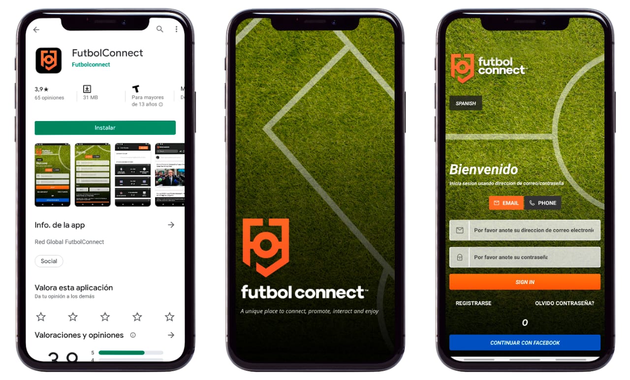Cómo crear un perfil en la aplicación de FutbolConnect