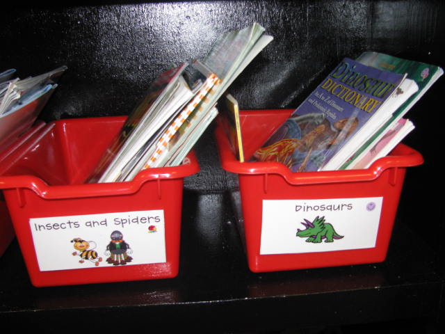 Gluesticks, Games, and Giggles: Freebie: Book Bin Labels