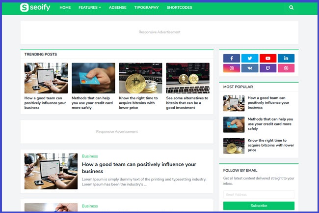 Paid Blogger Templates Free Download 2021 {Premium Looking}