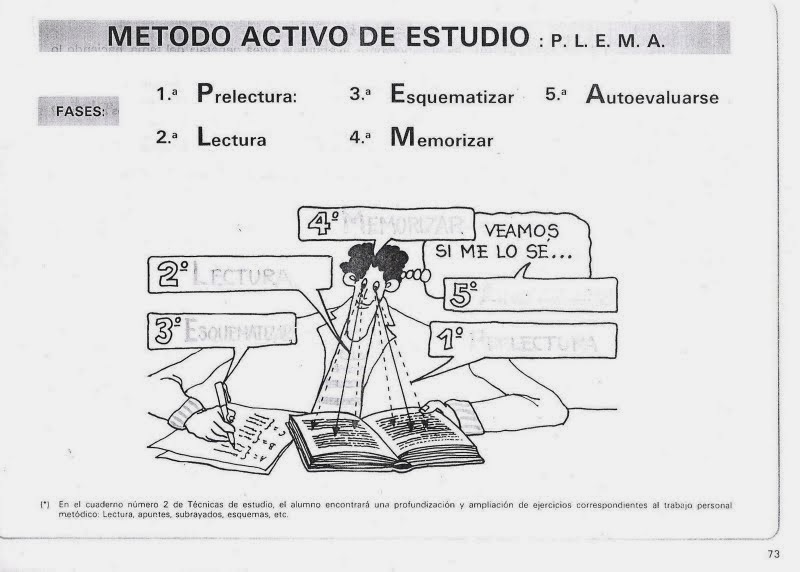 Universo Educativo: Aprendemos a estudiar: método P.L.E.M.A