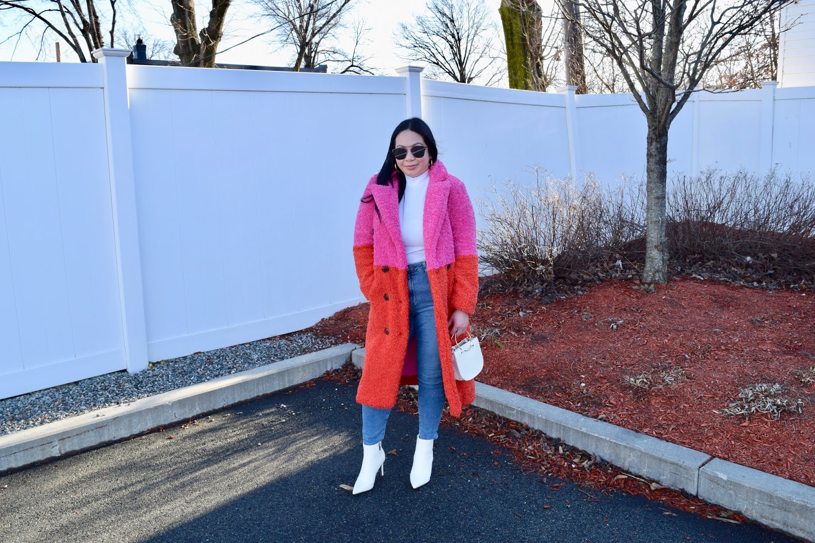 HOW TO STYLE A COLOR BLOCK COAT | Styling with Nina