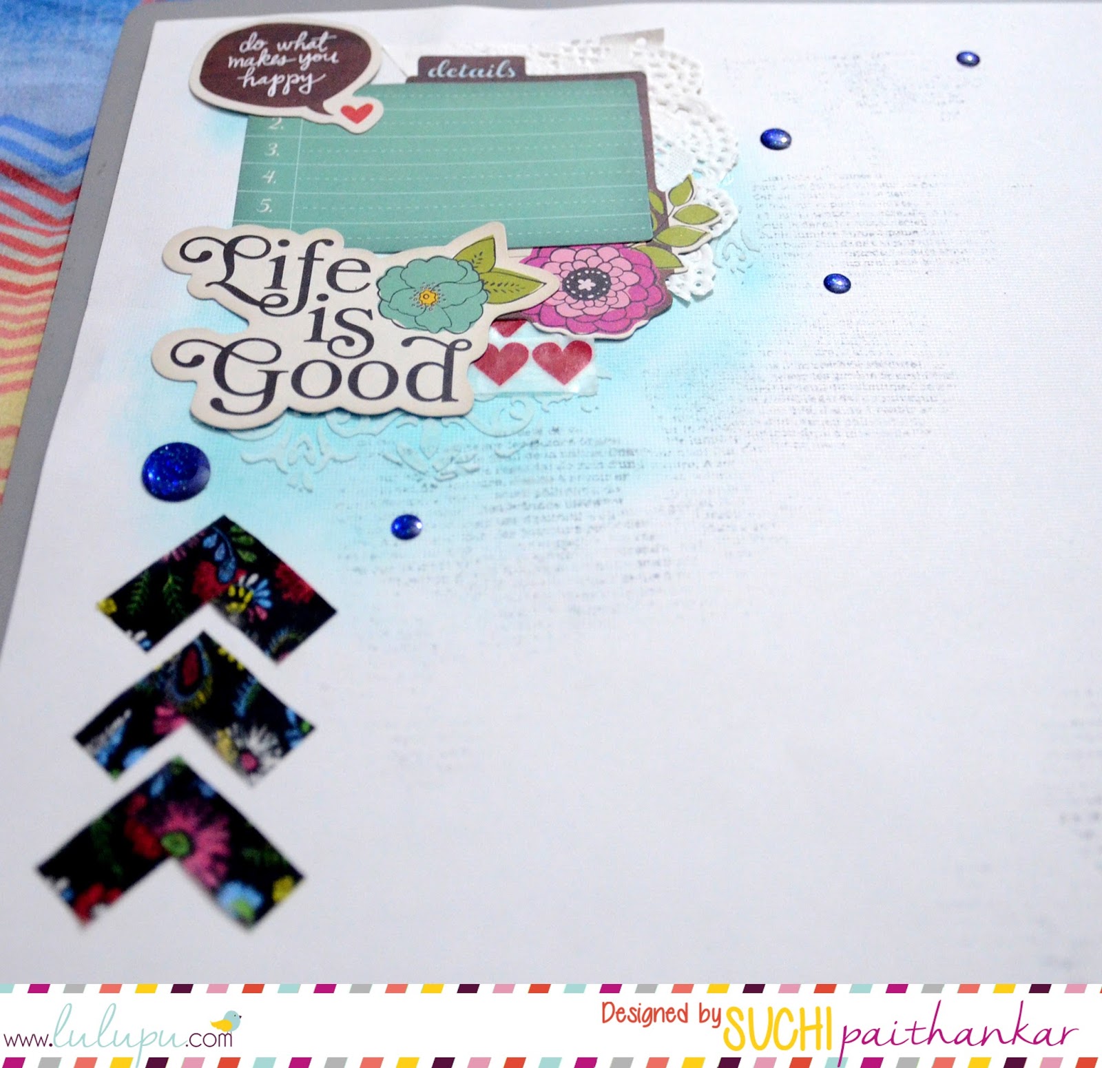 Lulupu - The Craft Lounge: Life is Good | CAS Layout