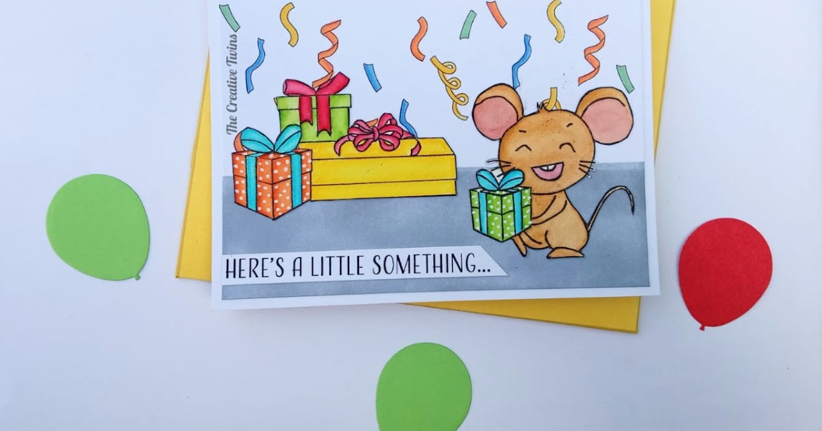 The creative twins : Mice Birthday party