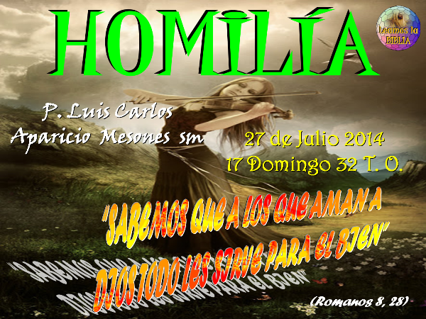Leamos la BIBLIA: Homilía