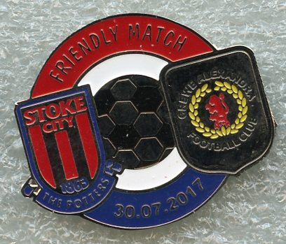 Crewe Alexandra Football Club pin badges