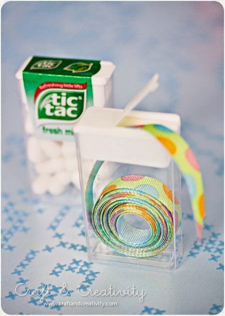 Sohum Sutras: Reuse your empty Tic Tac boxes