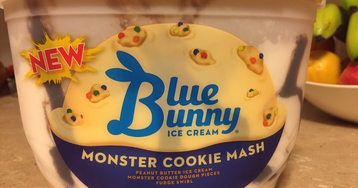 New for 2017: Blue Bunny Monster Cookie Mash