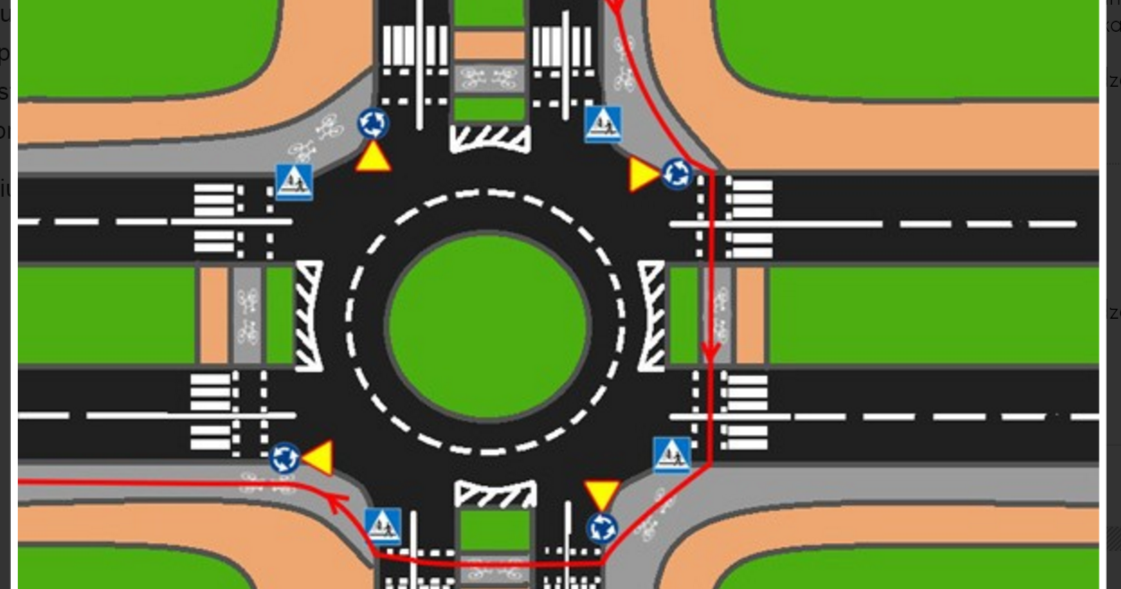 Blog o prawie na drogach - zasady ruchu drogowego nie tylko dla kierowców: 83. Rower na rondzie ...