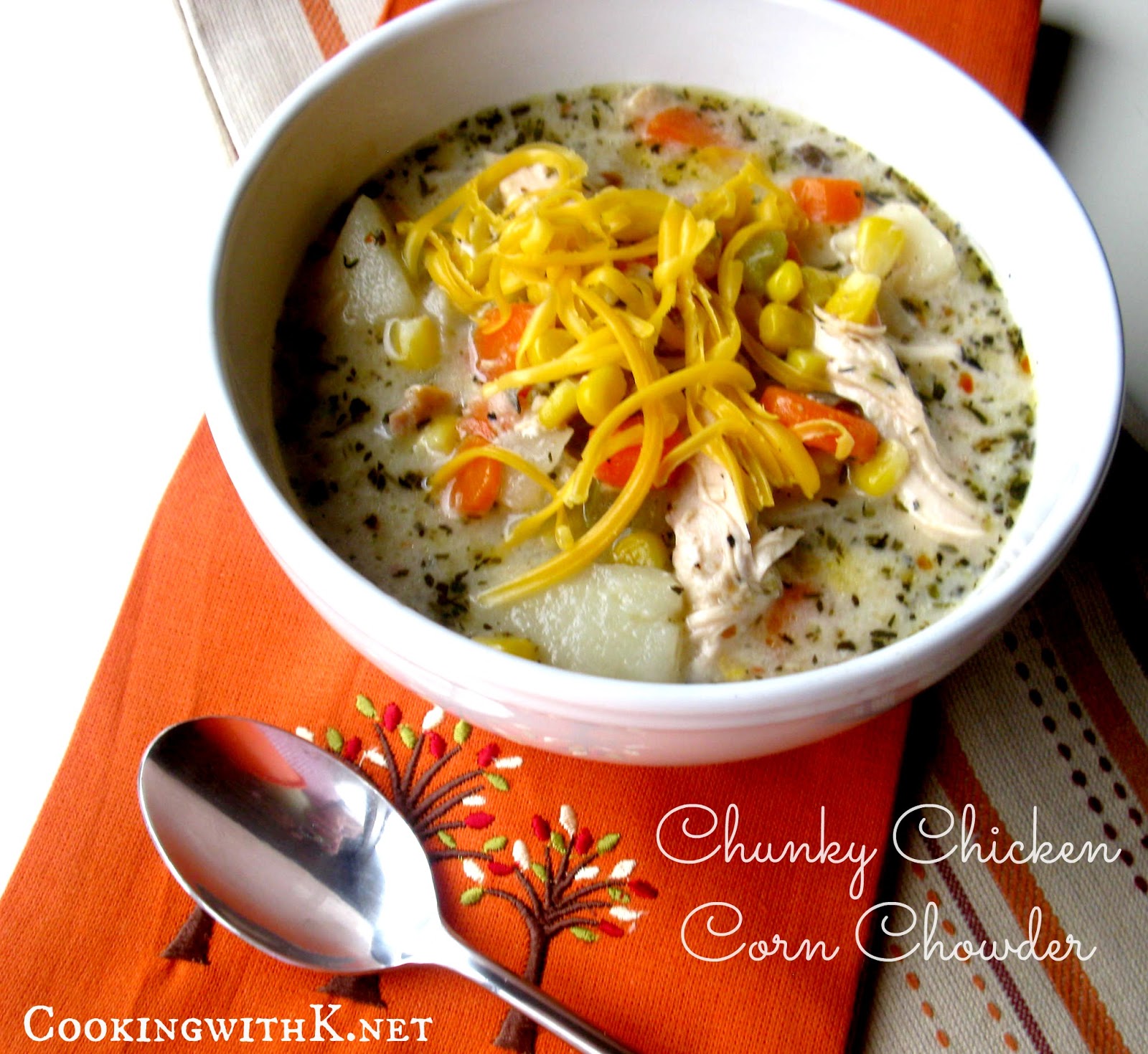 Chunky Chicken Corn Chowder