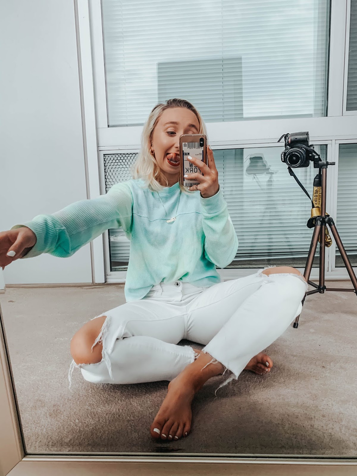 Testing Viral Tik Tok Photo Shoots The Mirror Challenge Michele One L