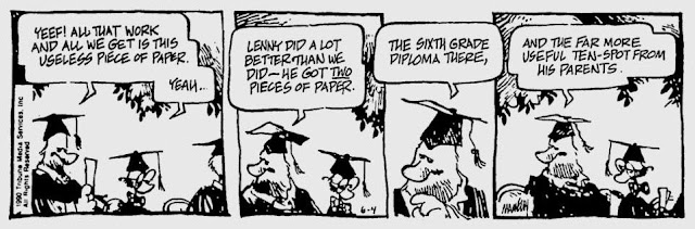 Sunday Comics Debt: Skyler Graduates!