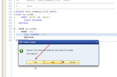 SAP ABAP Central: CRUD Operations in Module Pool