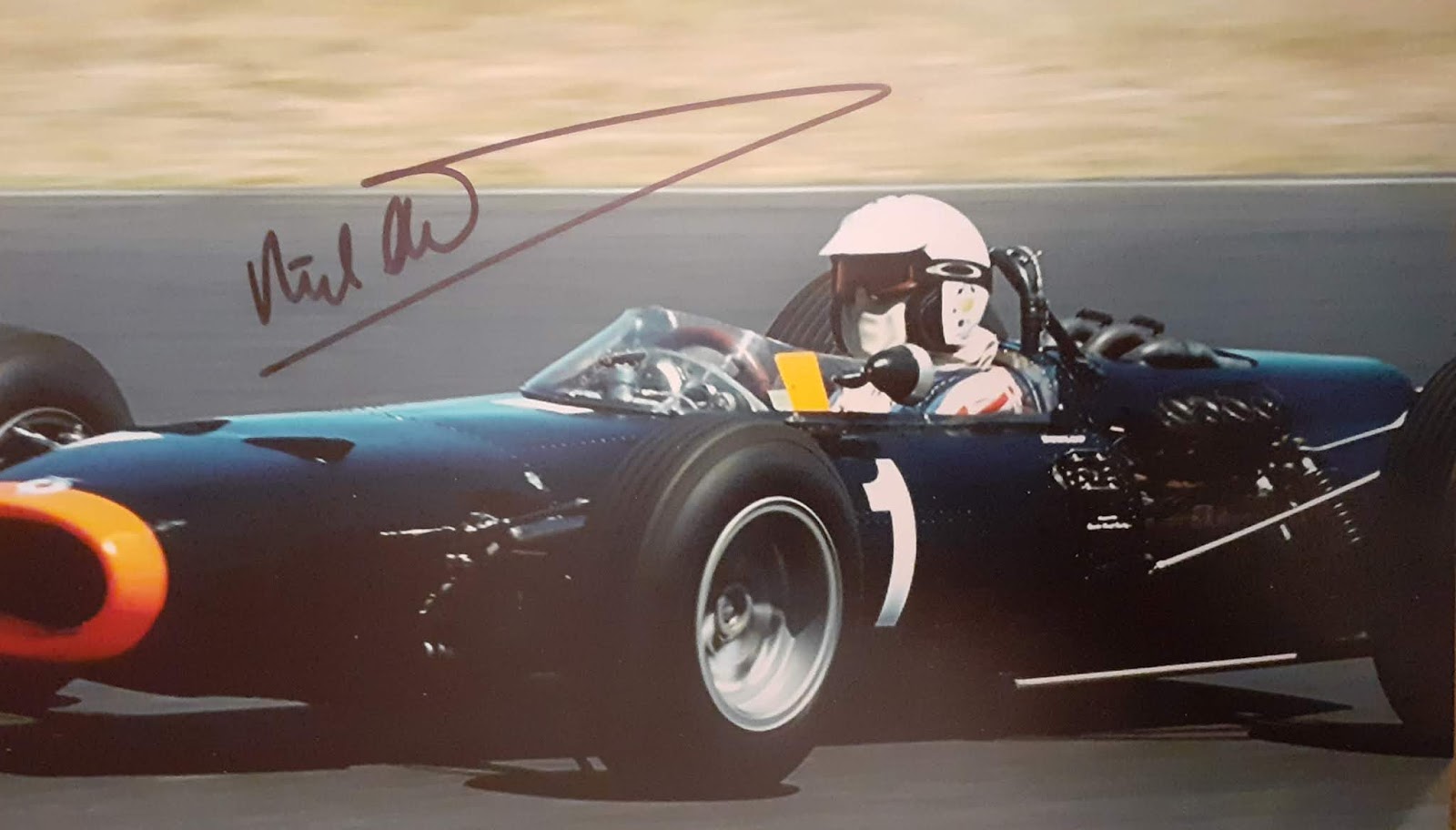 Autograph VIP: Richard Attwood, a British motor racing driver, from ...