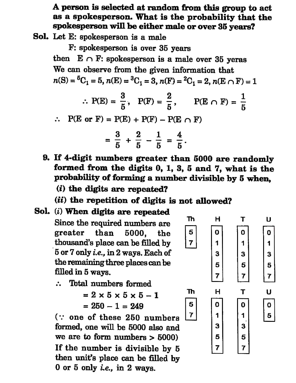 Probability class 11 math - Studypur