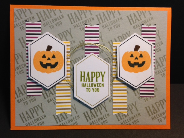 My Creative Corner!: Paper Pumpkin Alternate Halloween Card