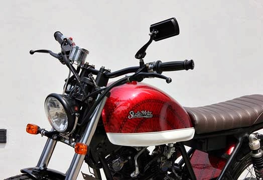 Modifikasi Yamaha Scorpio 225 : THE SCORCRAMBLER - Indonesia Motorcycle