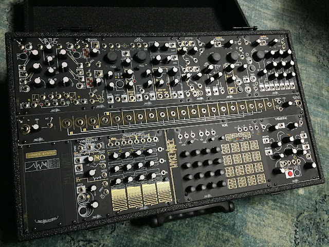 MATRIXSYNTH: Make Noise Black & Gold Shared System Modular Synthesizer