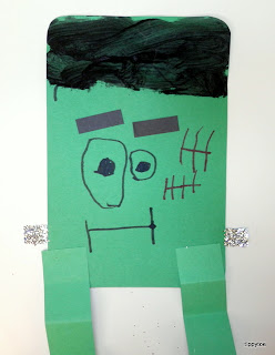 Tippytoe Crafts: Frankenstein's Monster Craft