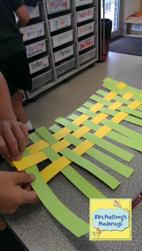 Classroom Ponderings: Woven Easter Baskets