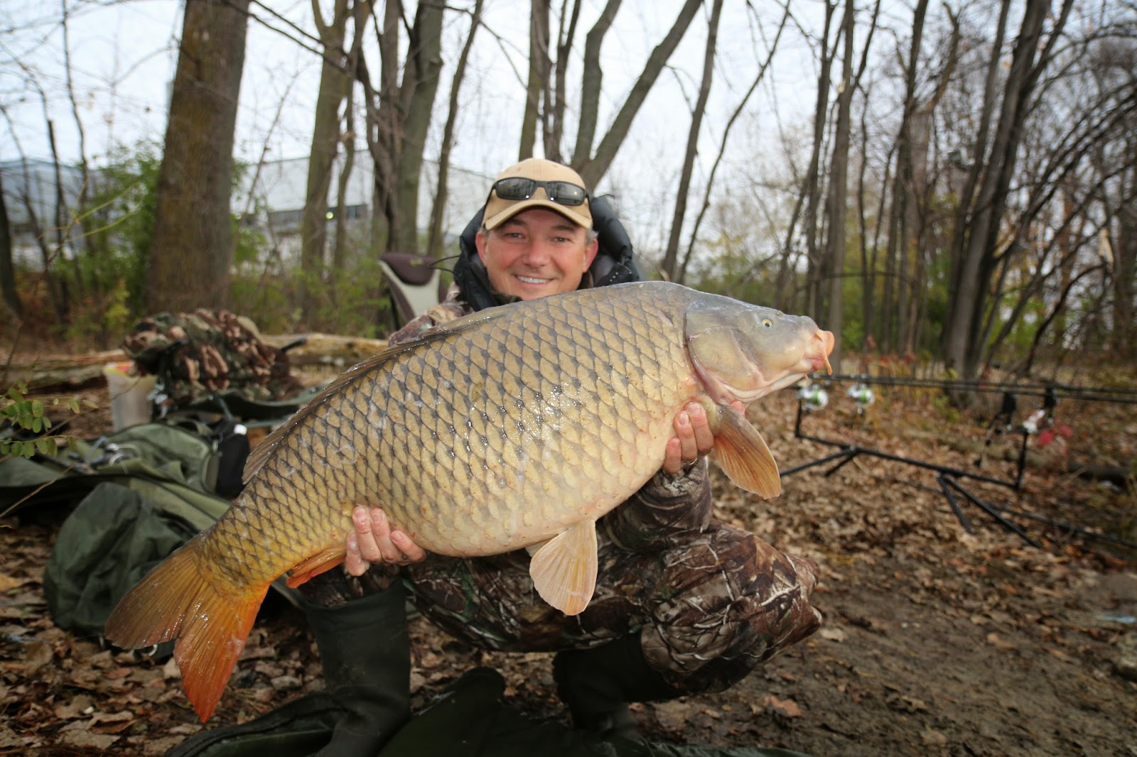 Canadian carp fishing