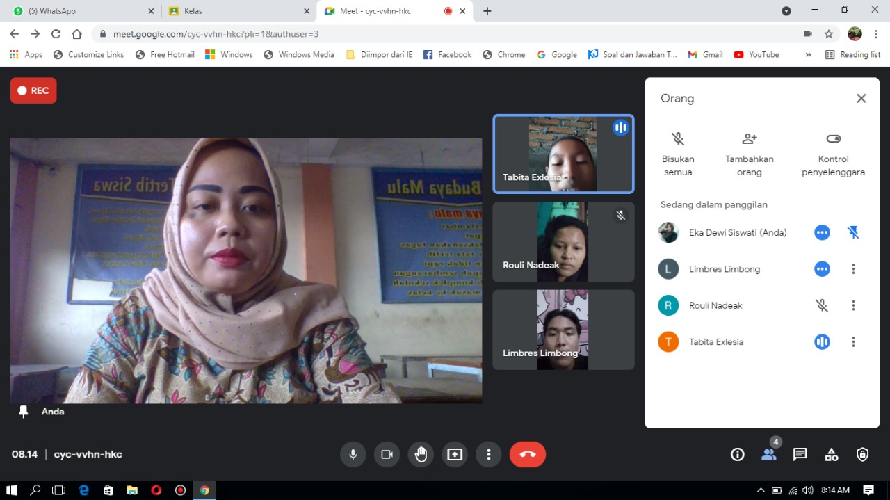 PEMBELAJARAN DARING (ONLINE) ~ SMK SWASTA EKA PRASETYA MEDAN