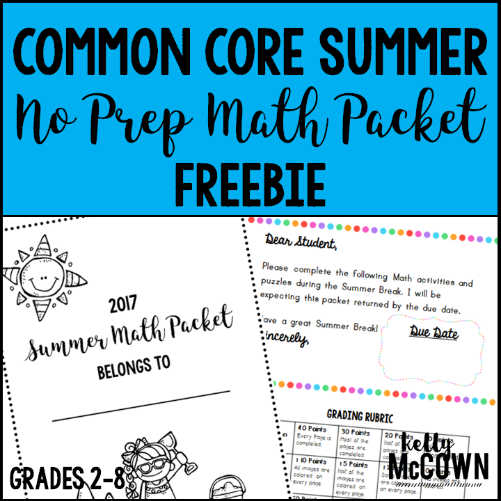 Kelly McCown: Stop the Summer Slide in Math