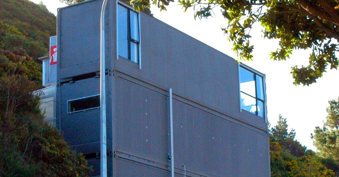 Shipping Container Homes & Buildings: Shipping Container House Built ...