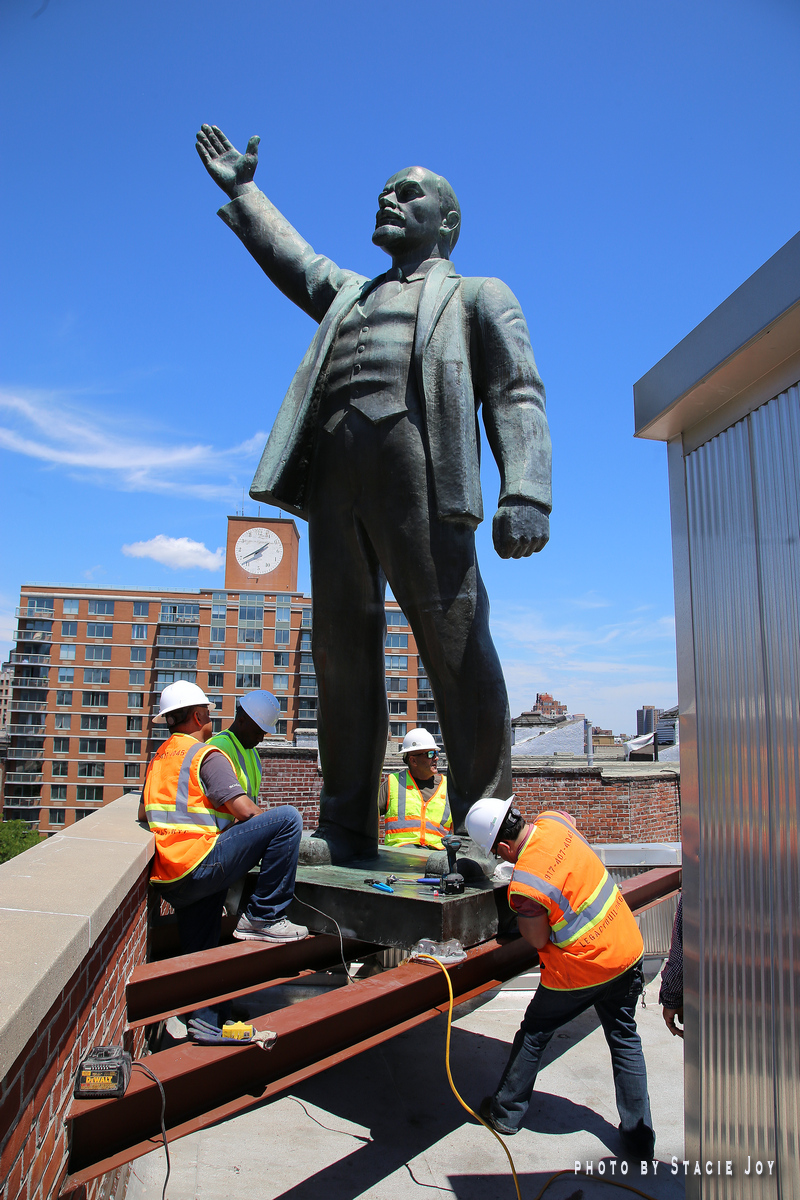 EV Grieve: 1st look at the Lenin statue's return to the Lower East Side