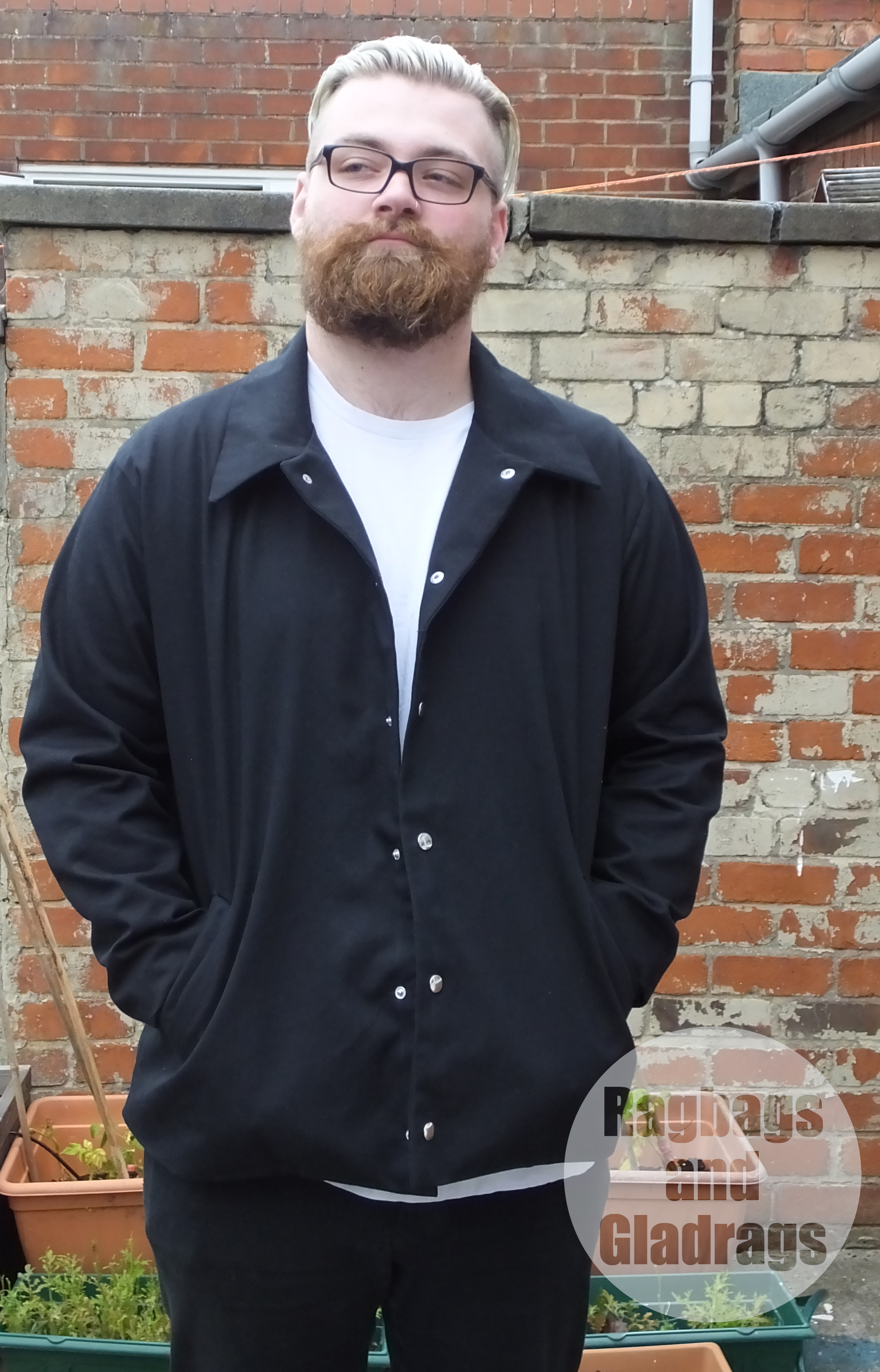 ragbags and gladrags - Made by the Sea: Coach Style Jacket - DIY (Free ...