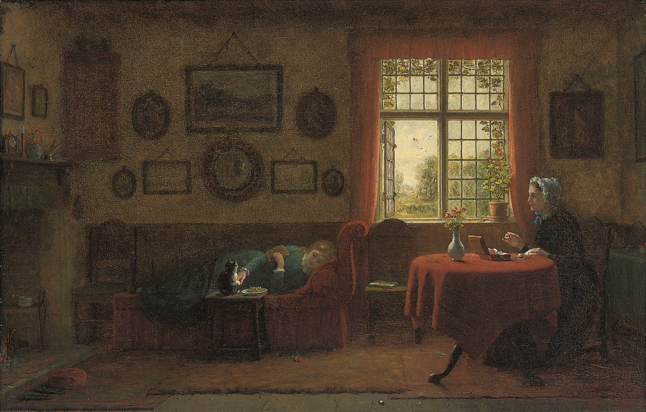 Frederick Daniel Hardy (1826-1911) | Genre painter : 네이버 블로그