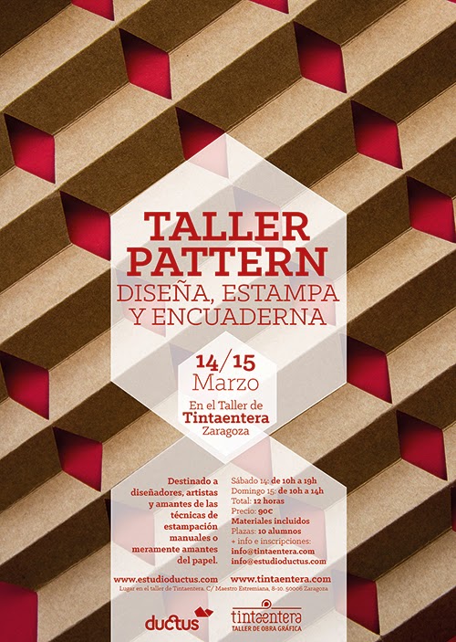 Choni encuadernación: Taller de diseño de Pattern