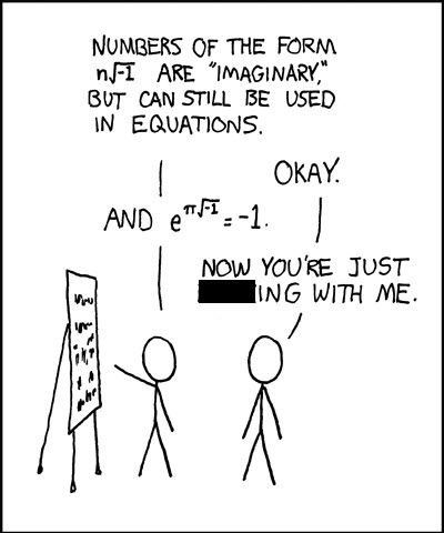 Ms John's ESL Blog: Imaginary Numbers? Seriously?