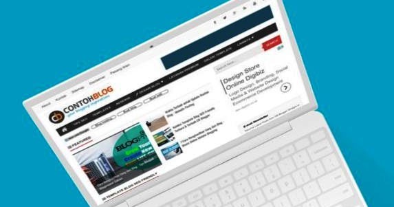 Apa yang Harus Ditampilkan di Halaman Depan Blog? > Contoh Blog