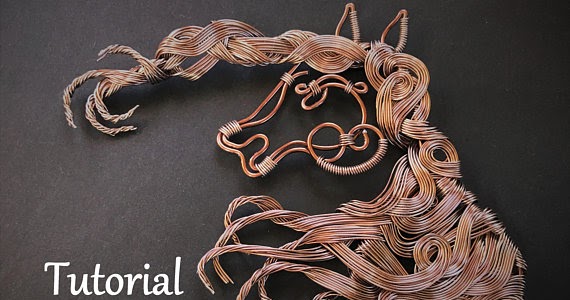 Amazing Wire Animal Pendants and Tutorials by Wire Art Tutorials / The ...