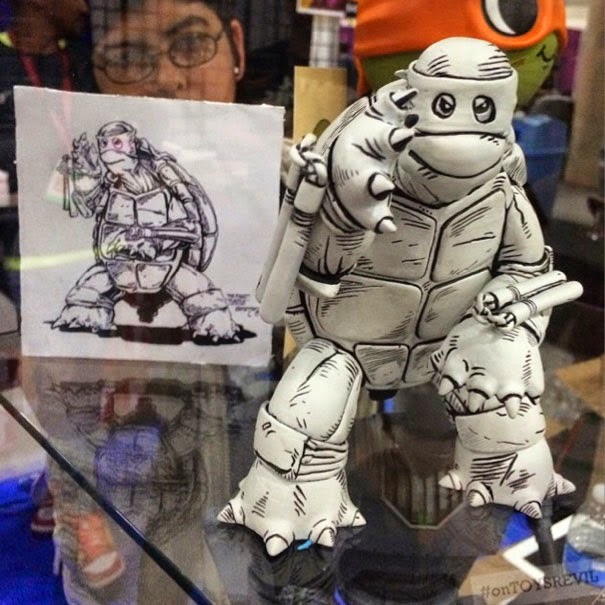 Kevin Eastman's The FIRST TURTLE by Mondo (Booth 835) @ San Diego Comic ...