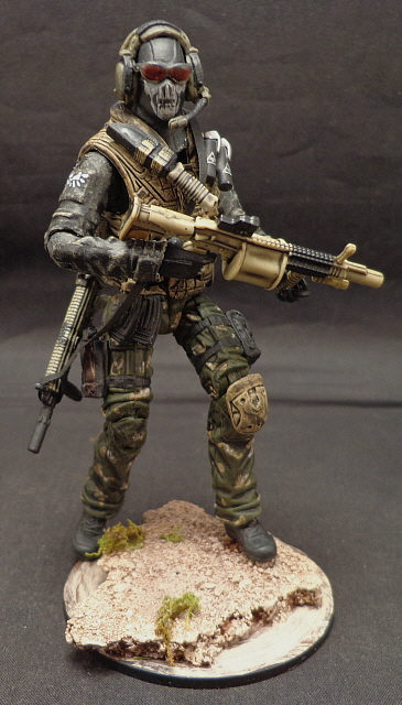 Stronox Custom Figures: COD MW2 Simon "Ghost" Riley