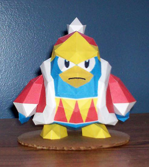 Kirby: King Dedede Papercraft | Paperized Crafts