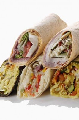 Always Trust a Skinny Cook: Lunch Box Treats - 20 ideas for Wrap Fillings